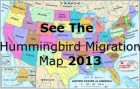 Hummingbird Migration. Spring & Fall Migration Information. 2020 Map.